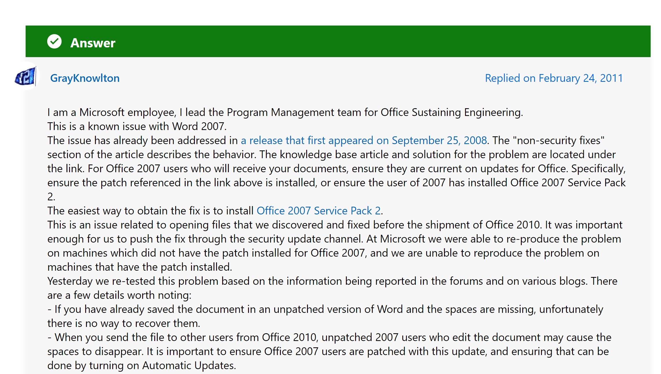 No Spaces In Word 2010