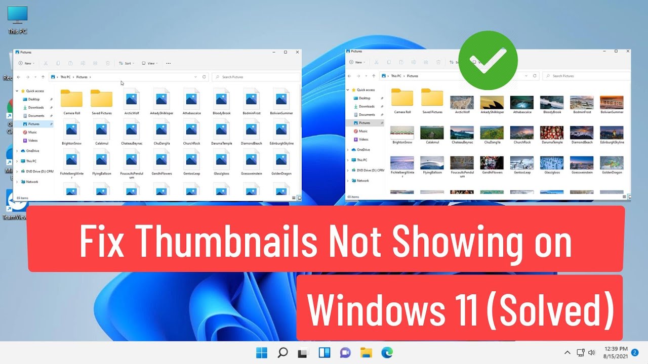 How To Show Pictures In Folder Windows 10 11